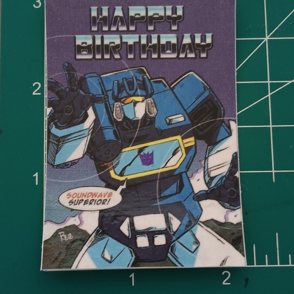 transformers | Toys | Transformers Soundwave Sticker | Poshmark